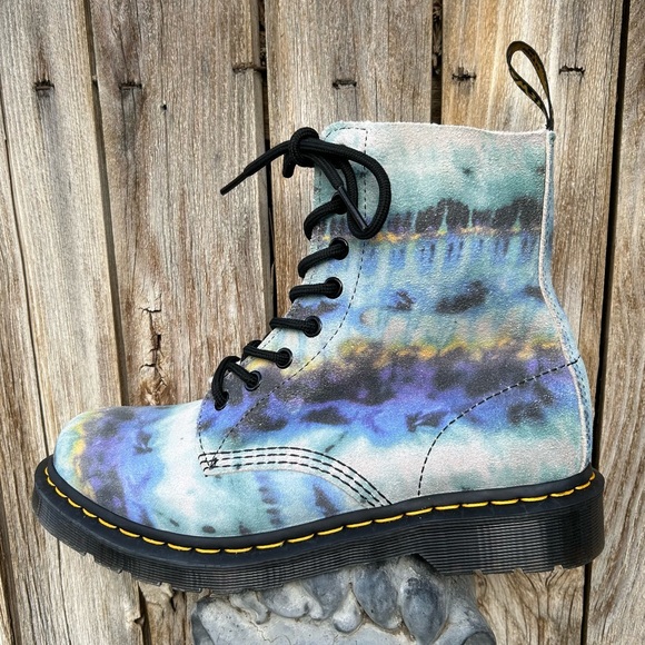 Dr. Martens | Shoes | Nwt Dr Martens 46 Pascal Tie Dye Combat Boot ...